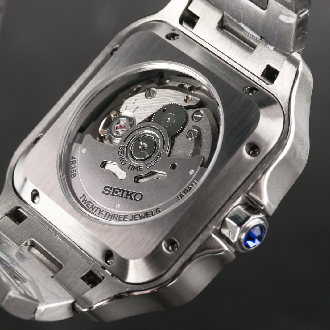 INSTINCT TIME Custom SANTIKO WHITE Mod Watch: Timeless Charm ...