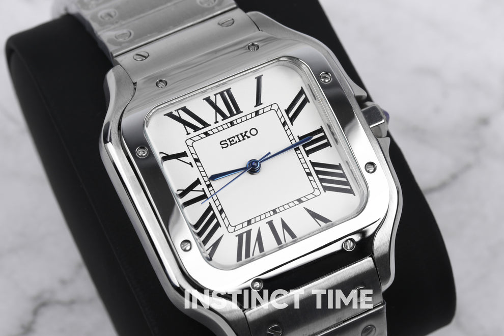 INSTINCT TIME Custom SANTIKO WHITE Mod Watch: Timeless Charm ...