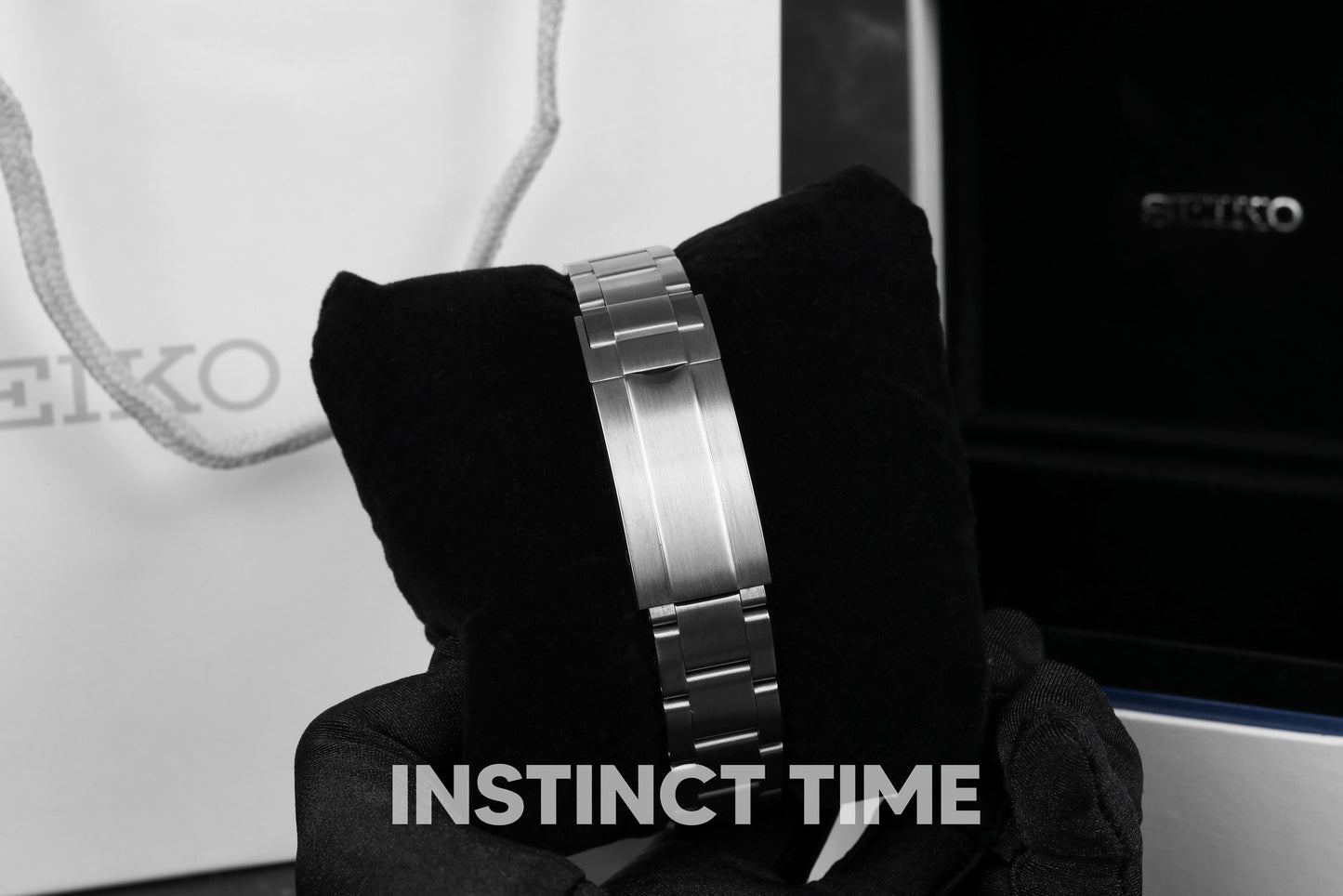 INSTINCT TIME Custom 39mm Blue Dial Mod Watch: Precision & Durability ...